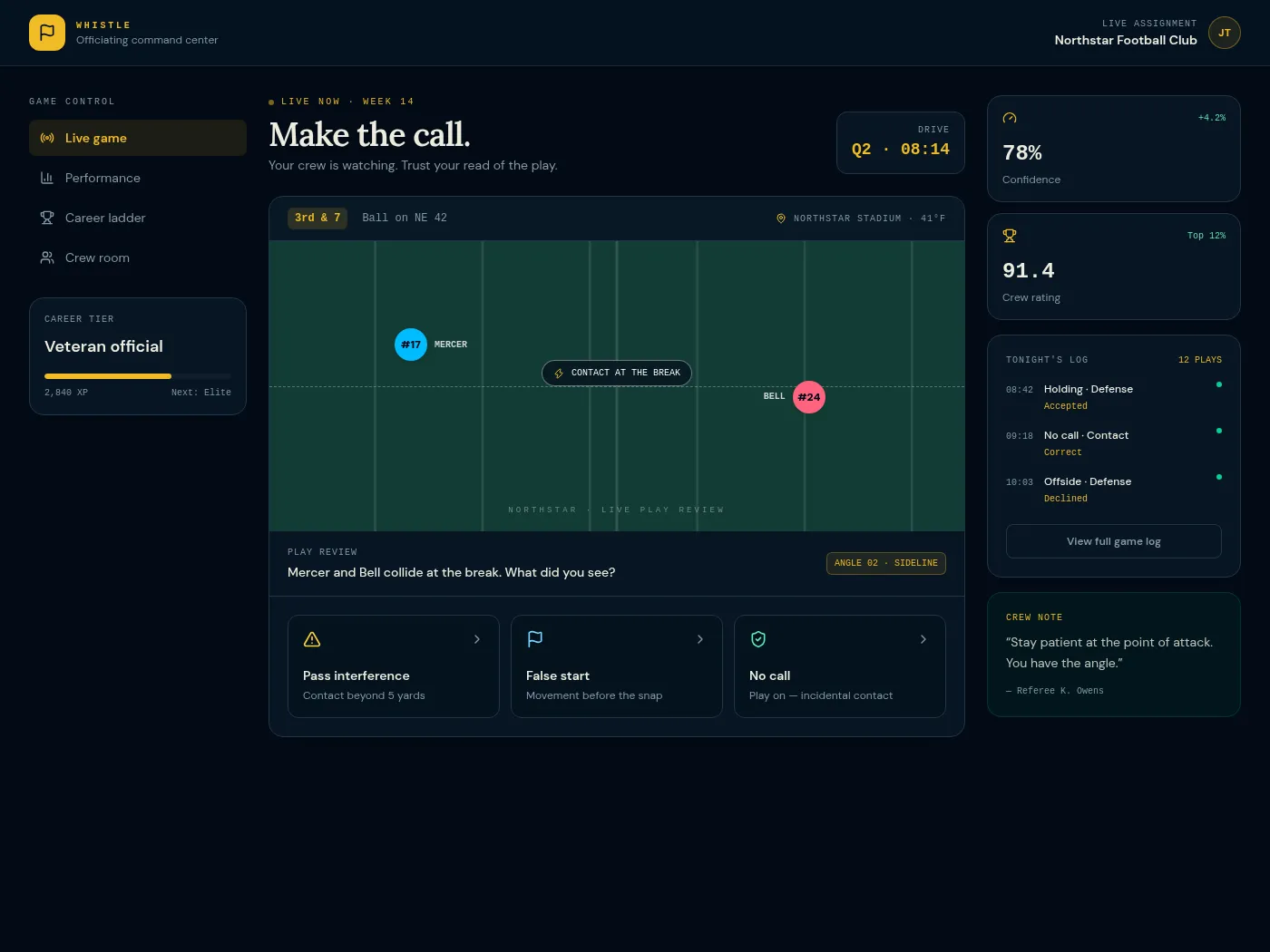 Referee Simulator Pro