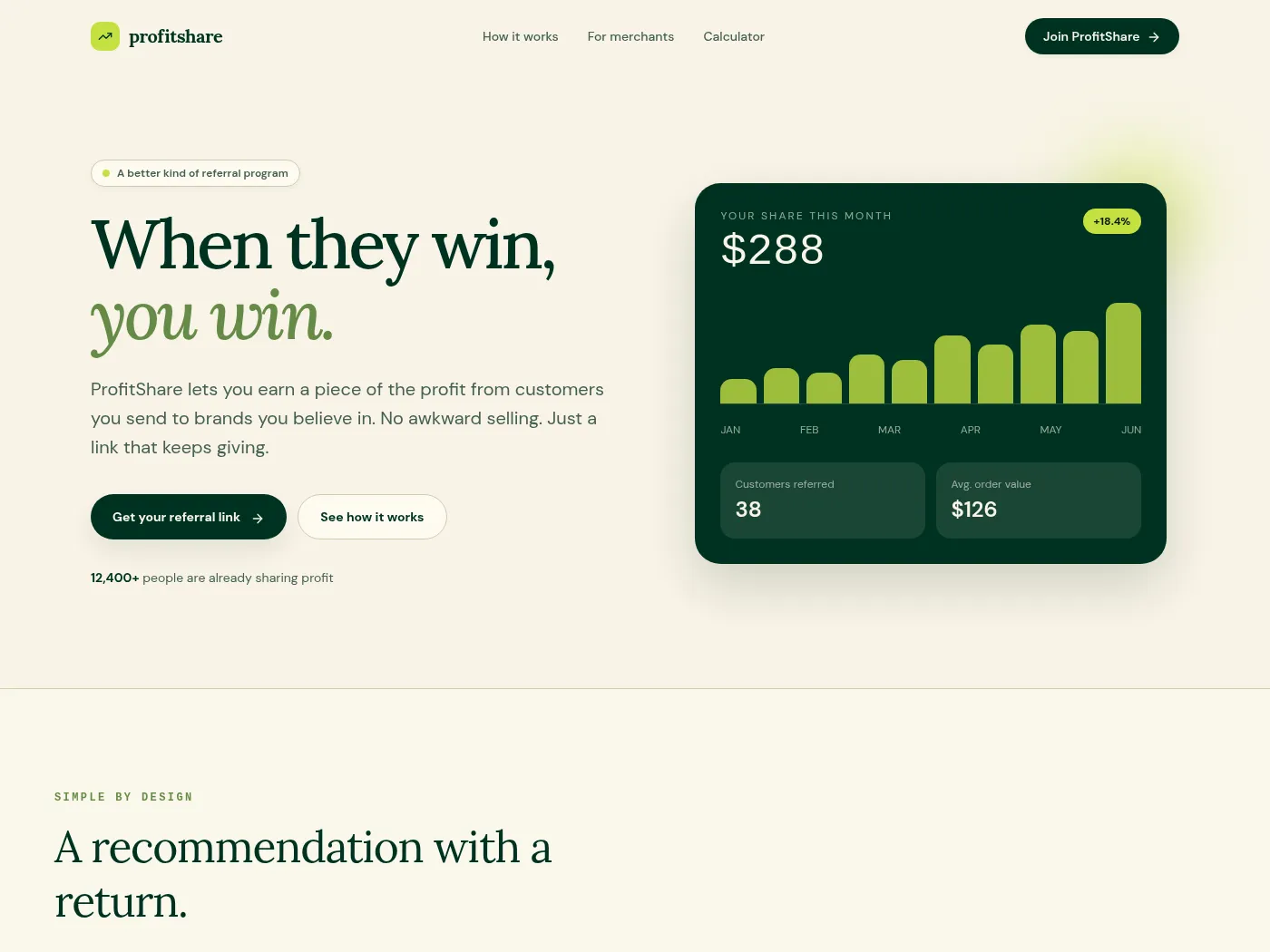 ProfitShare Referral App