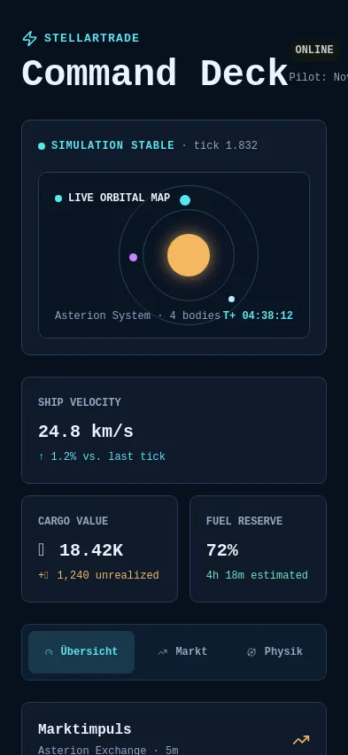 StellarTrade Simulator