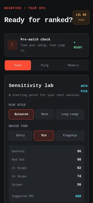 NeonFire Gamer Toolkit