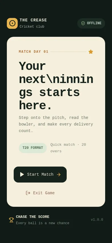 Cricket Game Launcher
