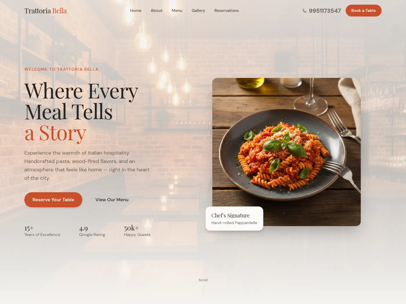 Animated Eats Website
