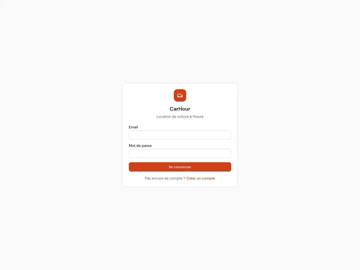 CarHour Reservation