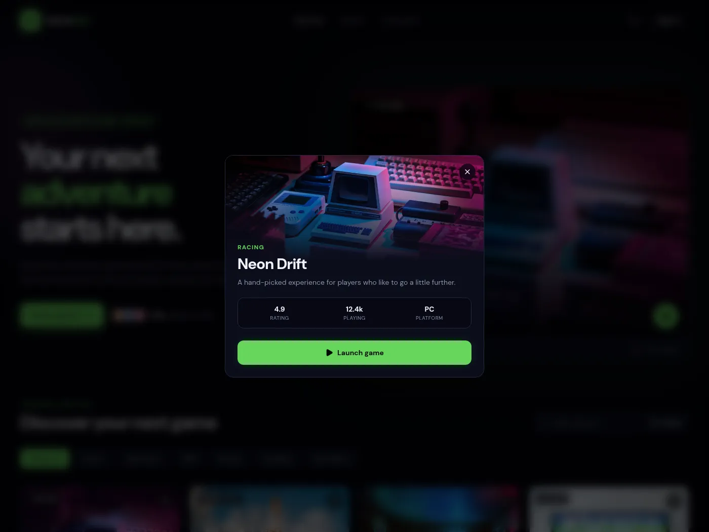GameHub Universe