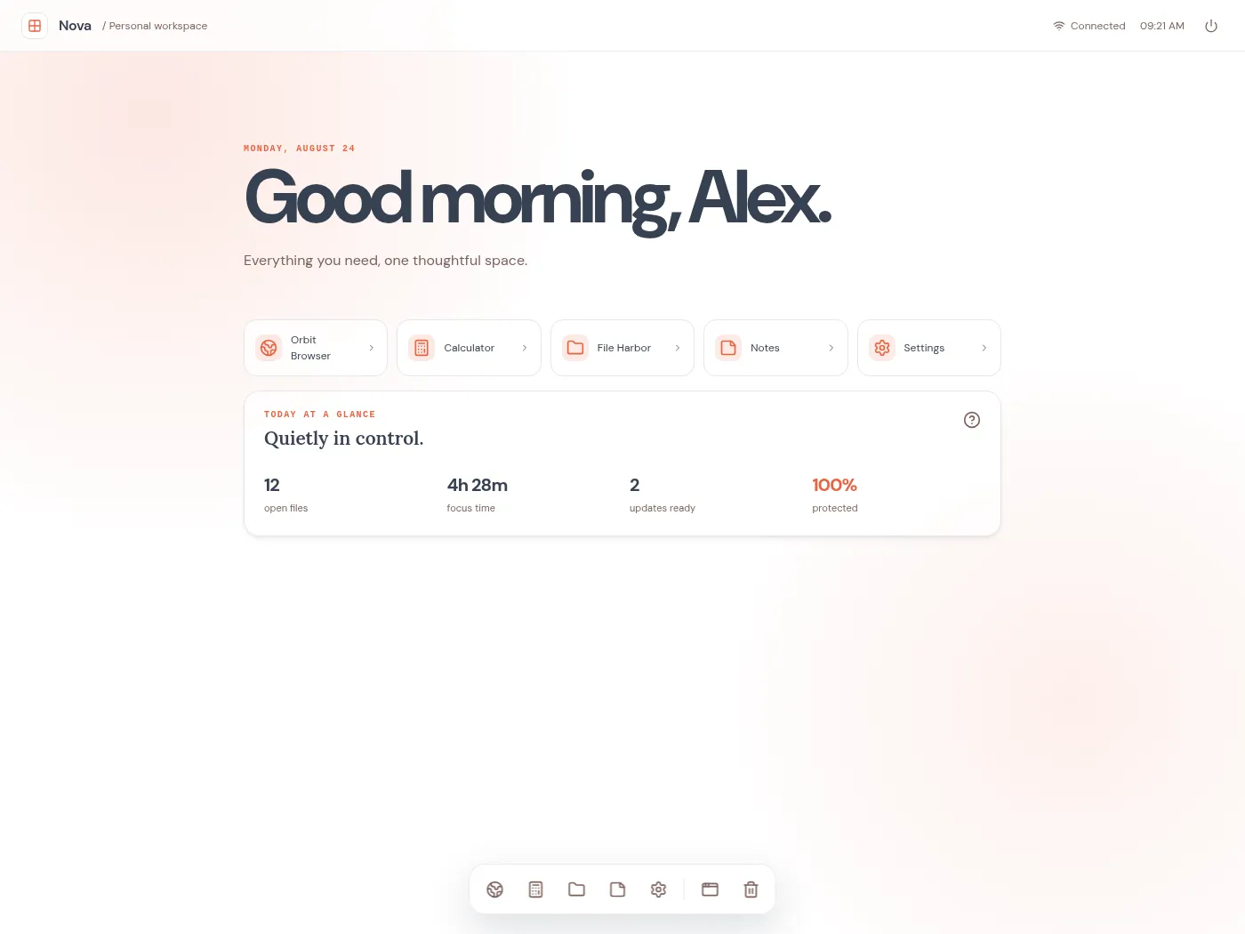 Nova Desktop OS