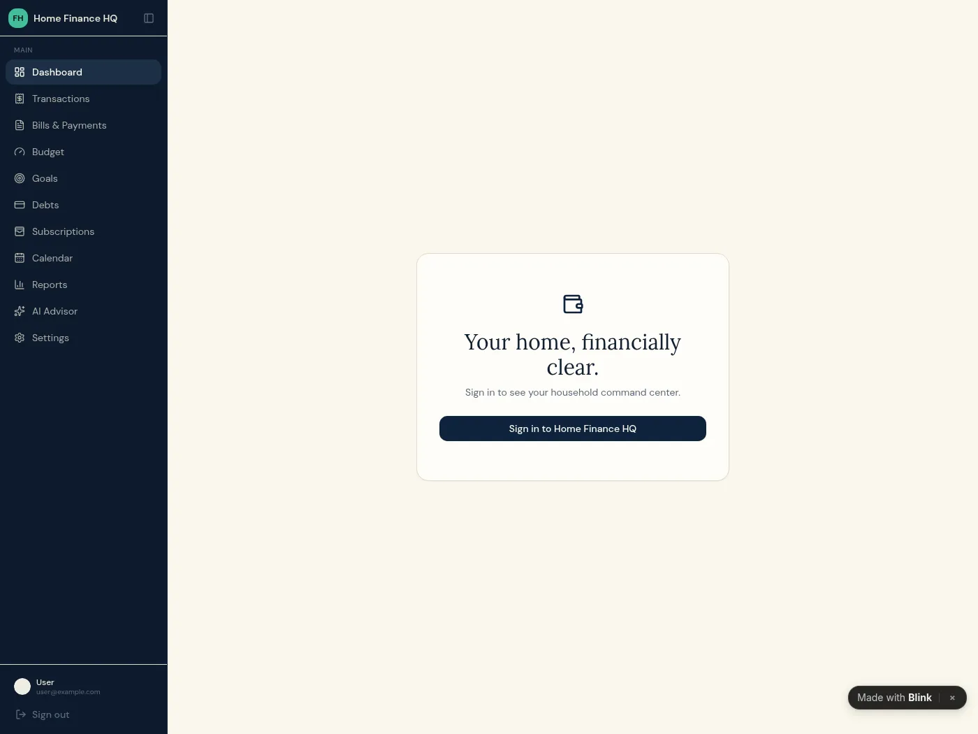 Home Finance HQ