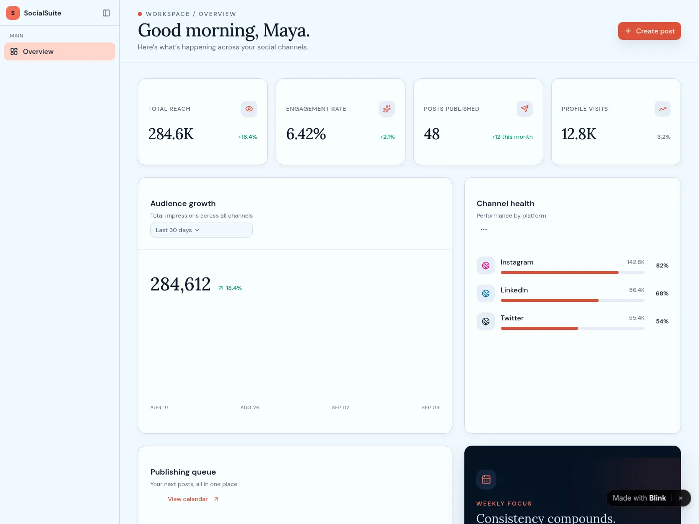 SocialSuite SaaS