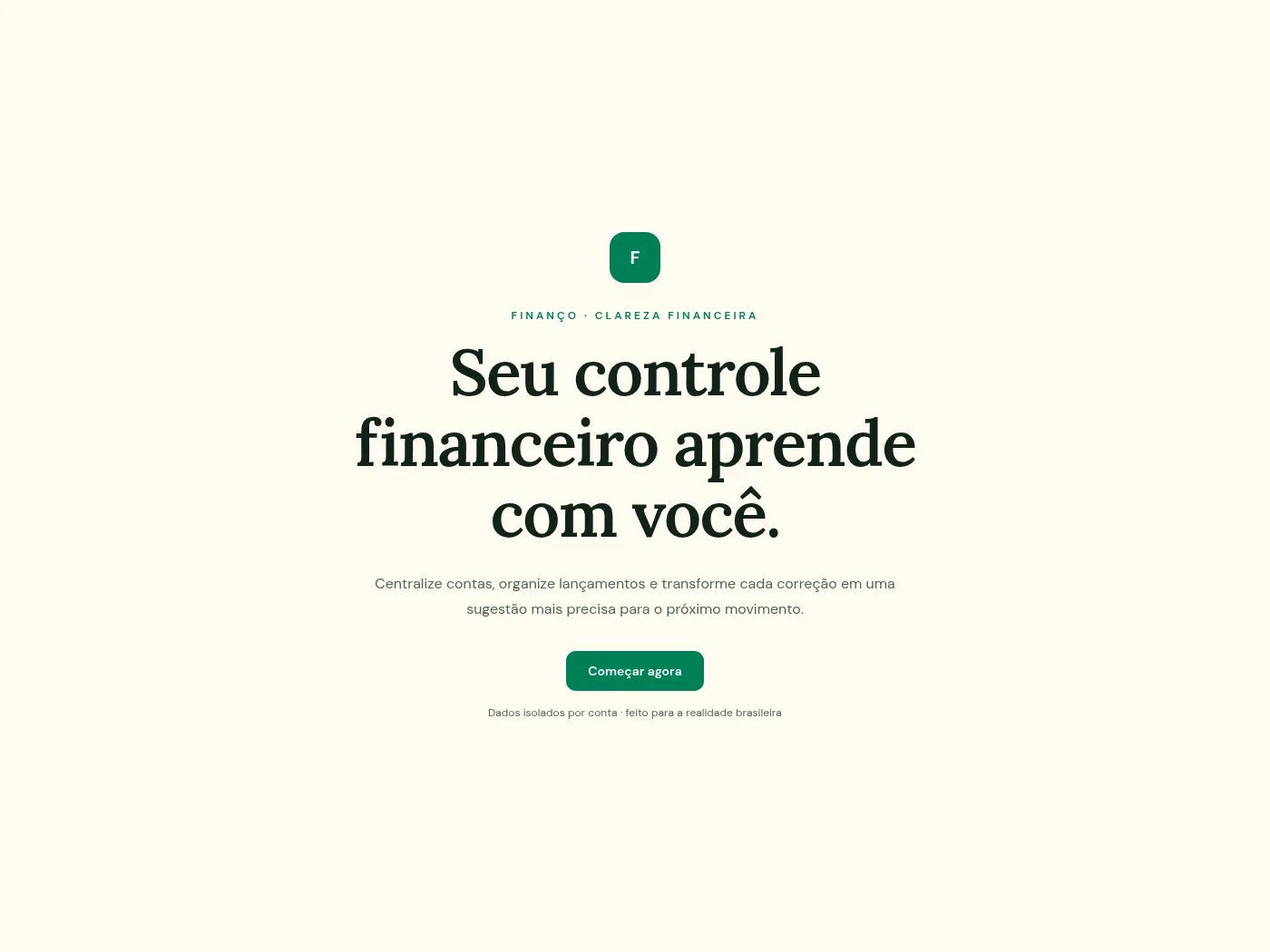 Finanço: Financeiro Inteligente