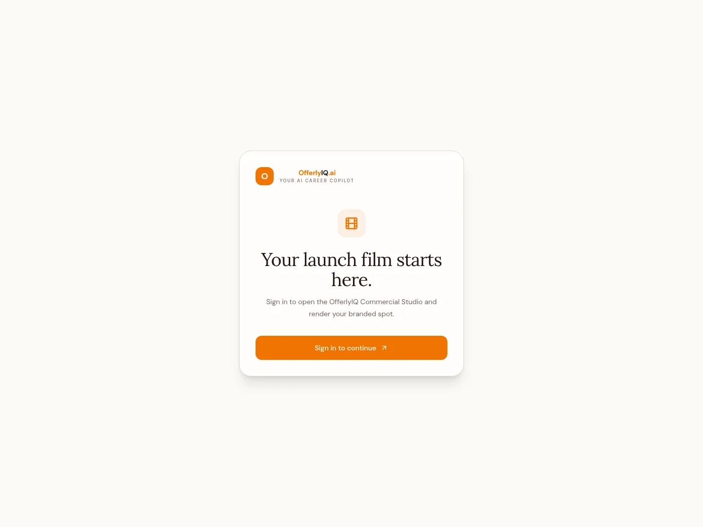 OfferlyIQ Commercial Generator