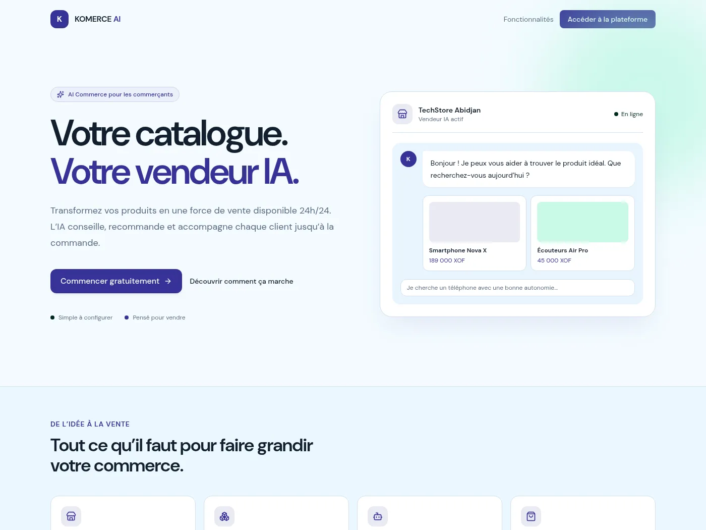 Kommerce AI Platform