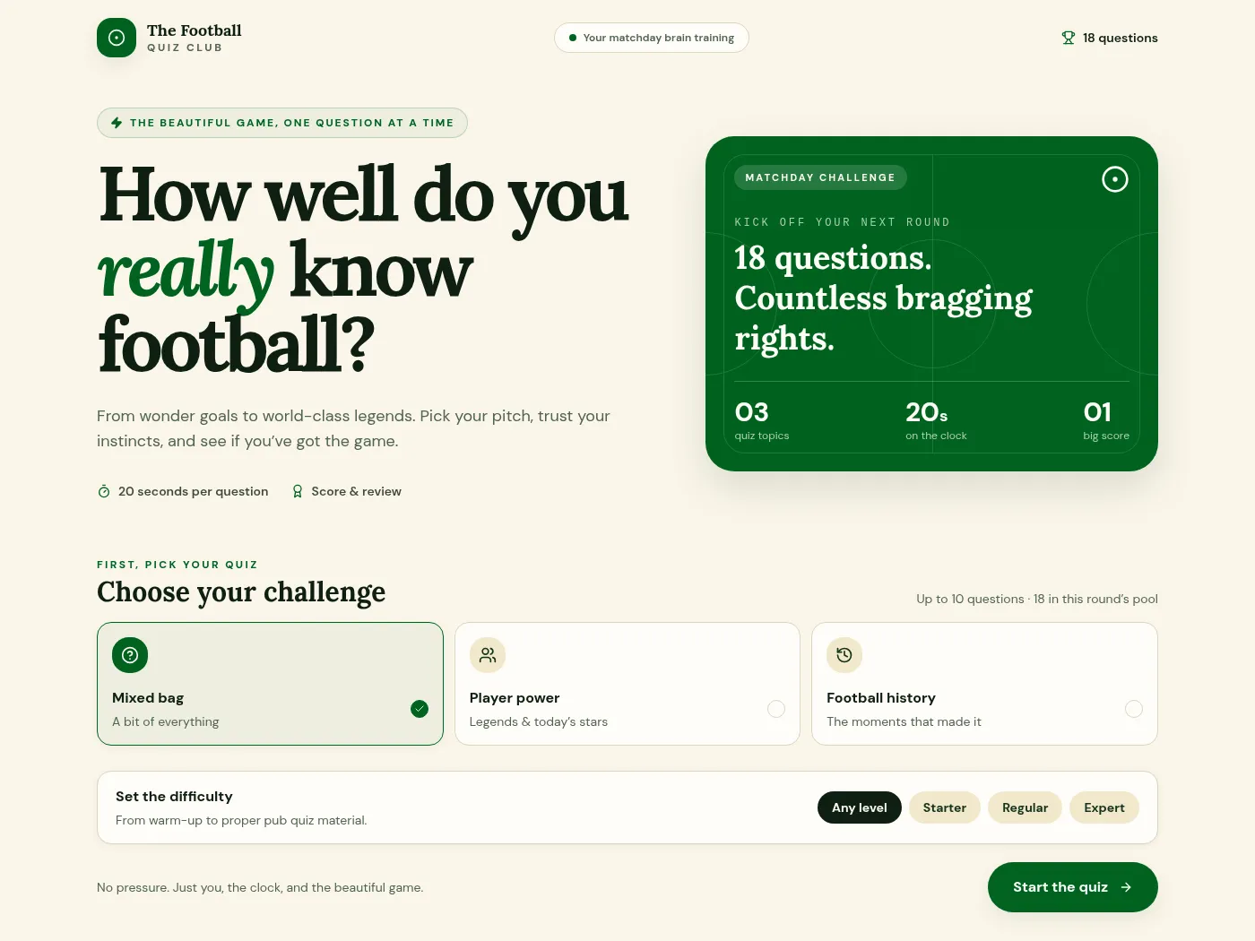Football Quiz Master