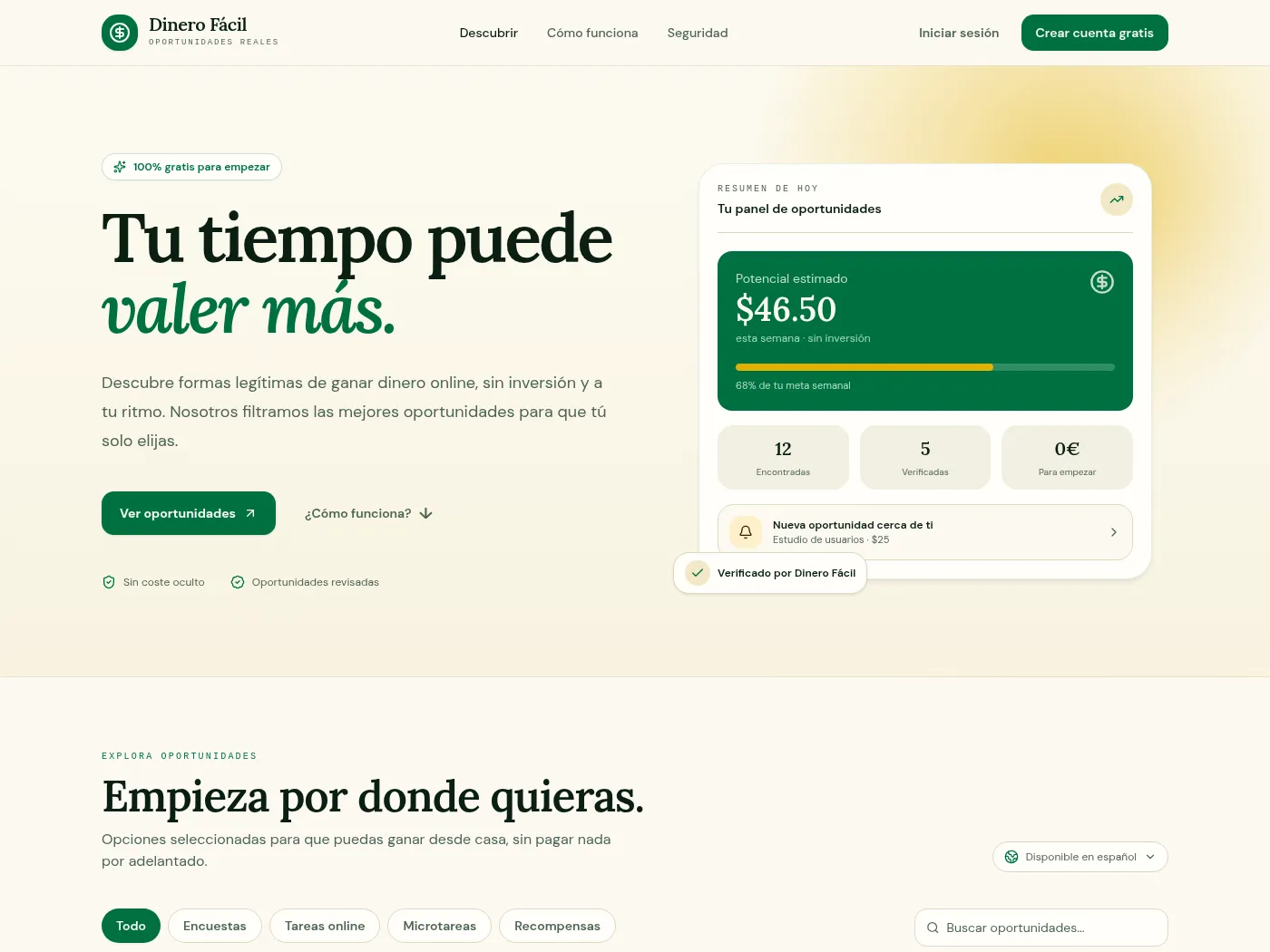 Dinero Fácil App