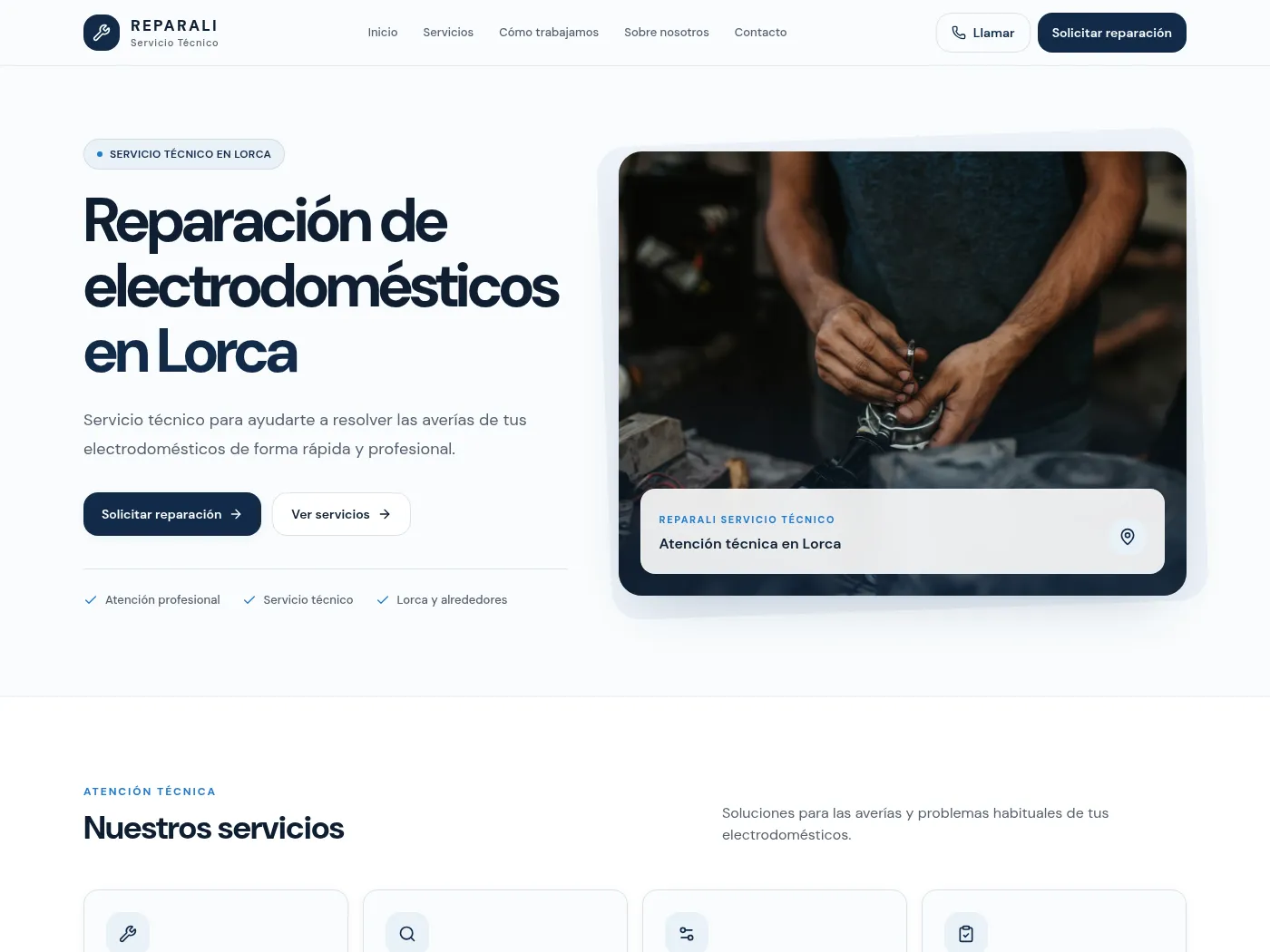 Reparali Web Demo