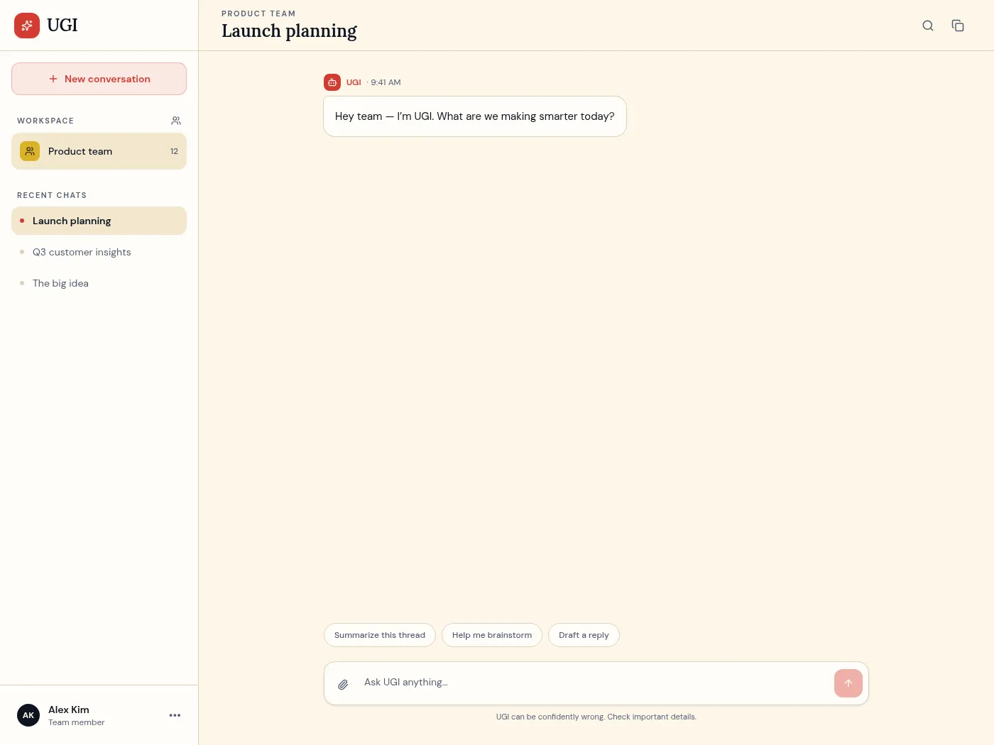 Grok-Inspired AI Chat