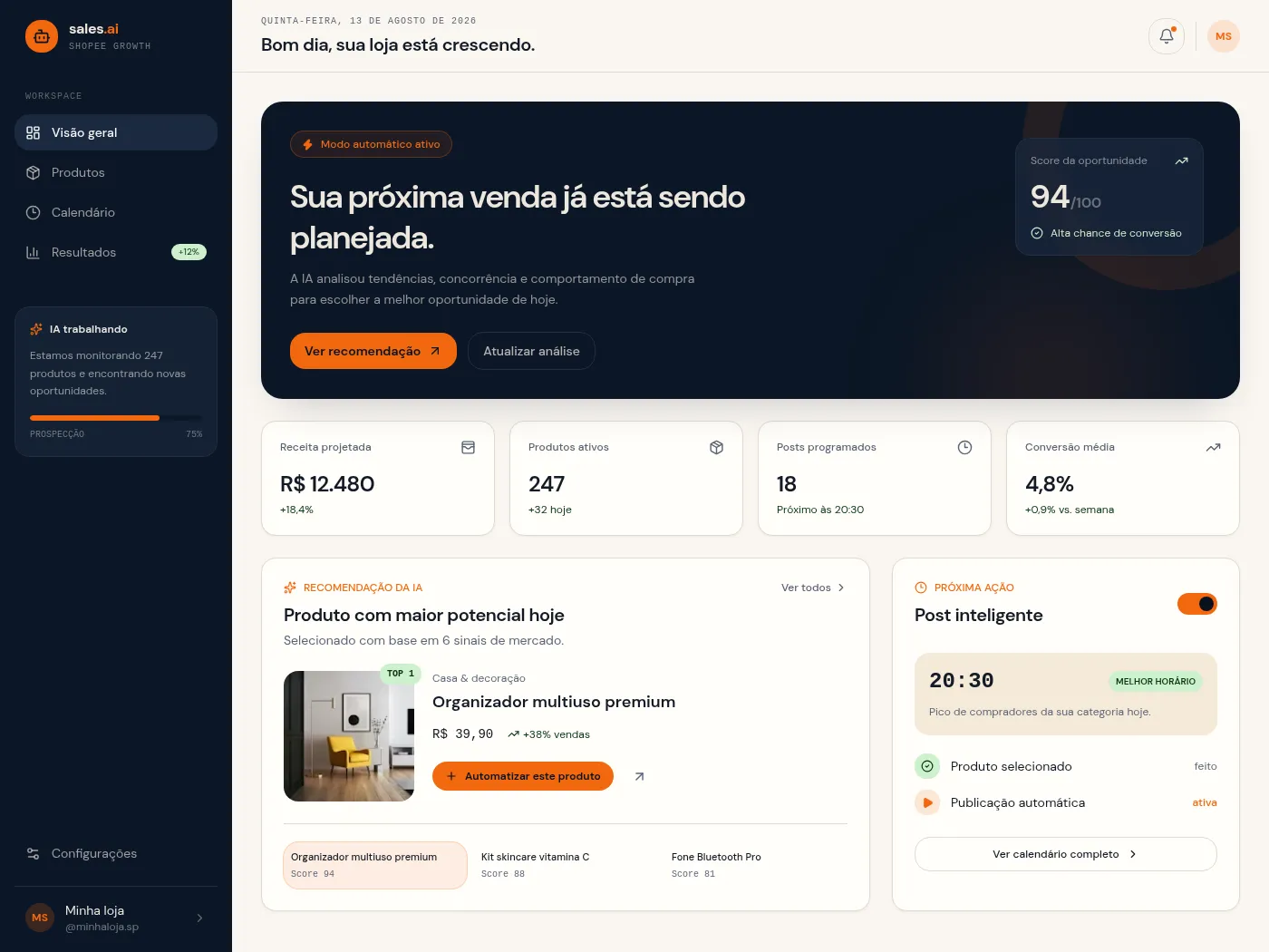 Shopee Sales AI