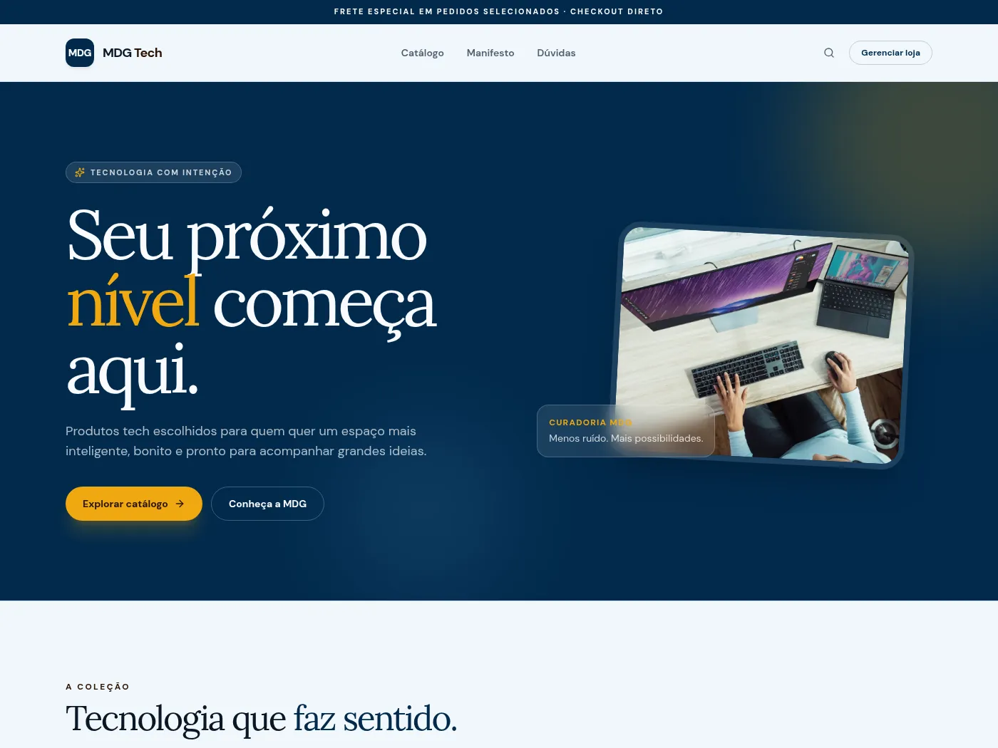 MDG Tech Storefront