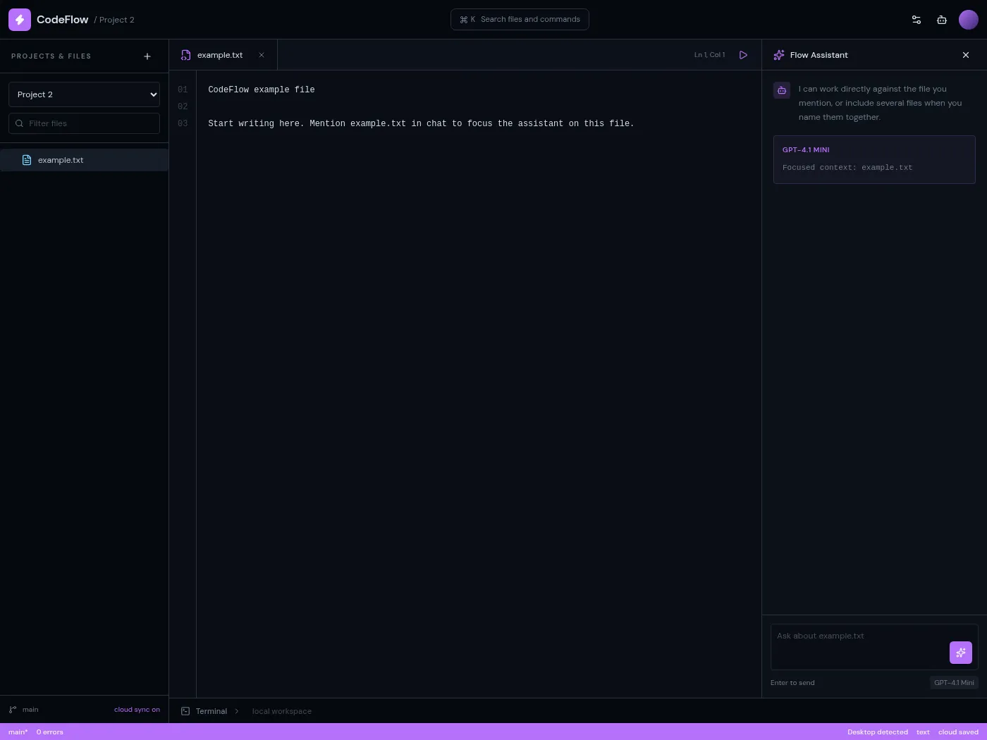 CodeFlow IDE