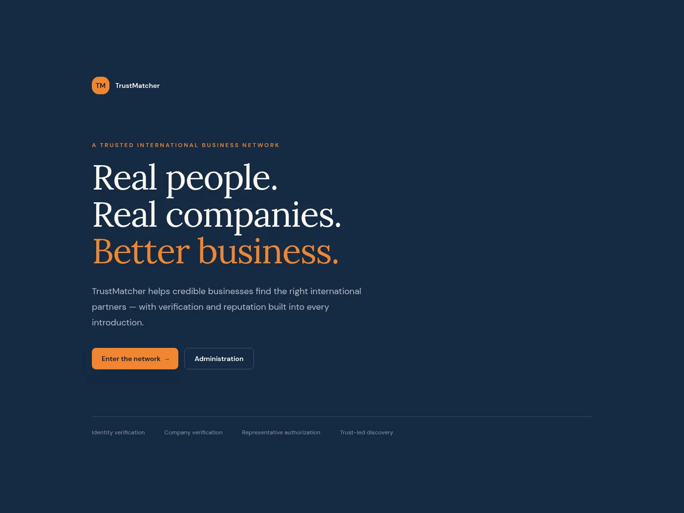 TrustMatcher Foundation