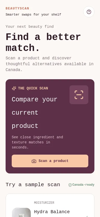 BeautyScan Alternatives