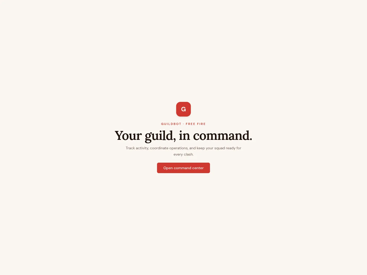 GuildBot for Free Fire