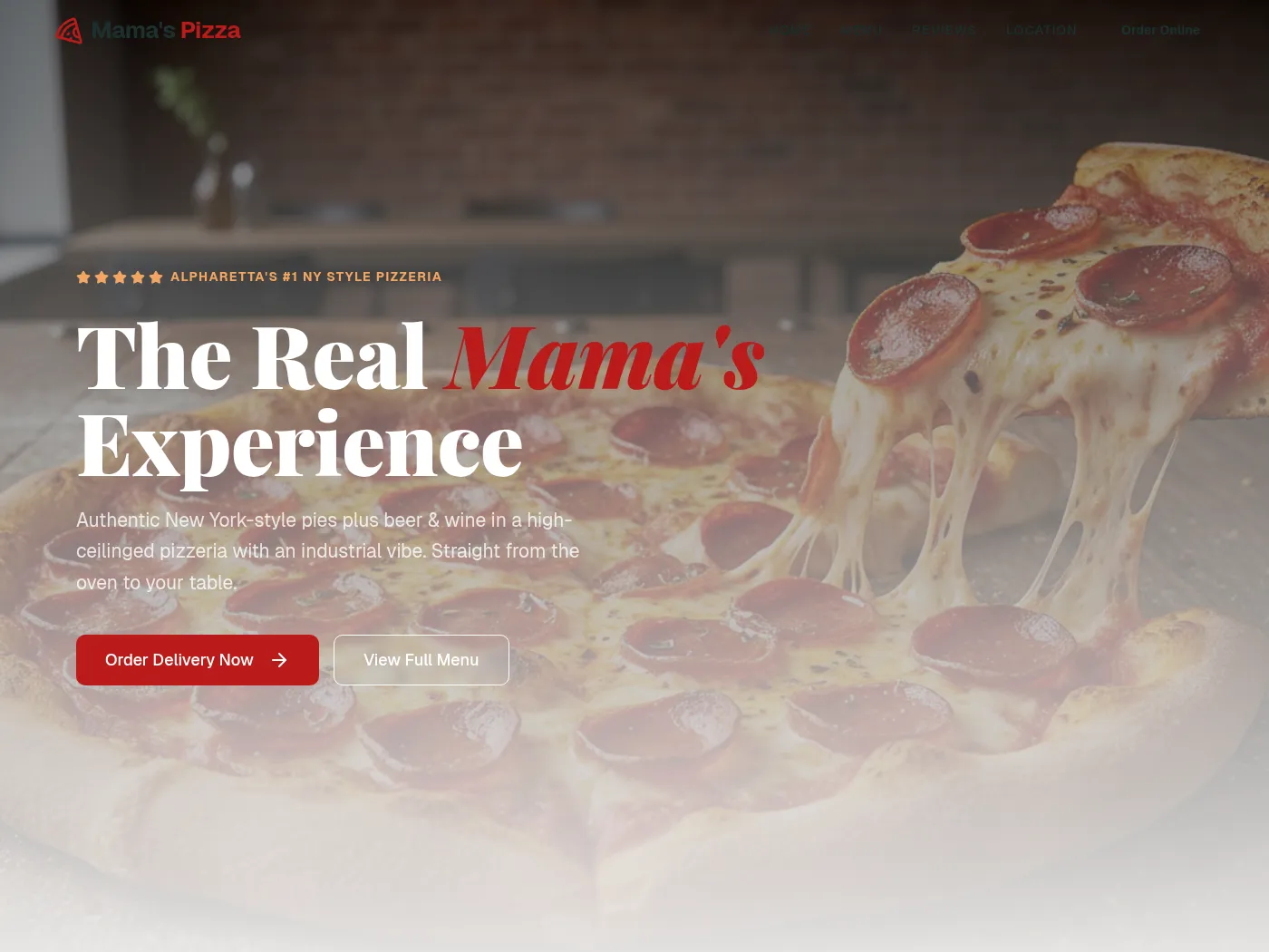 Mama's Pizza Hub