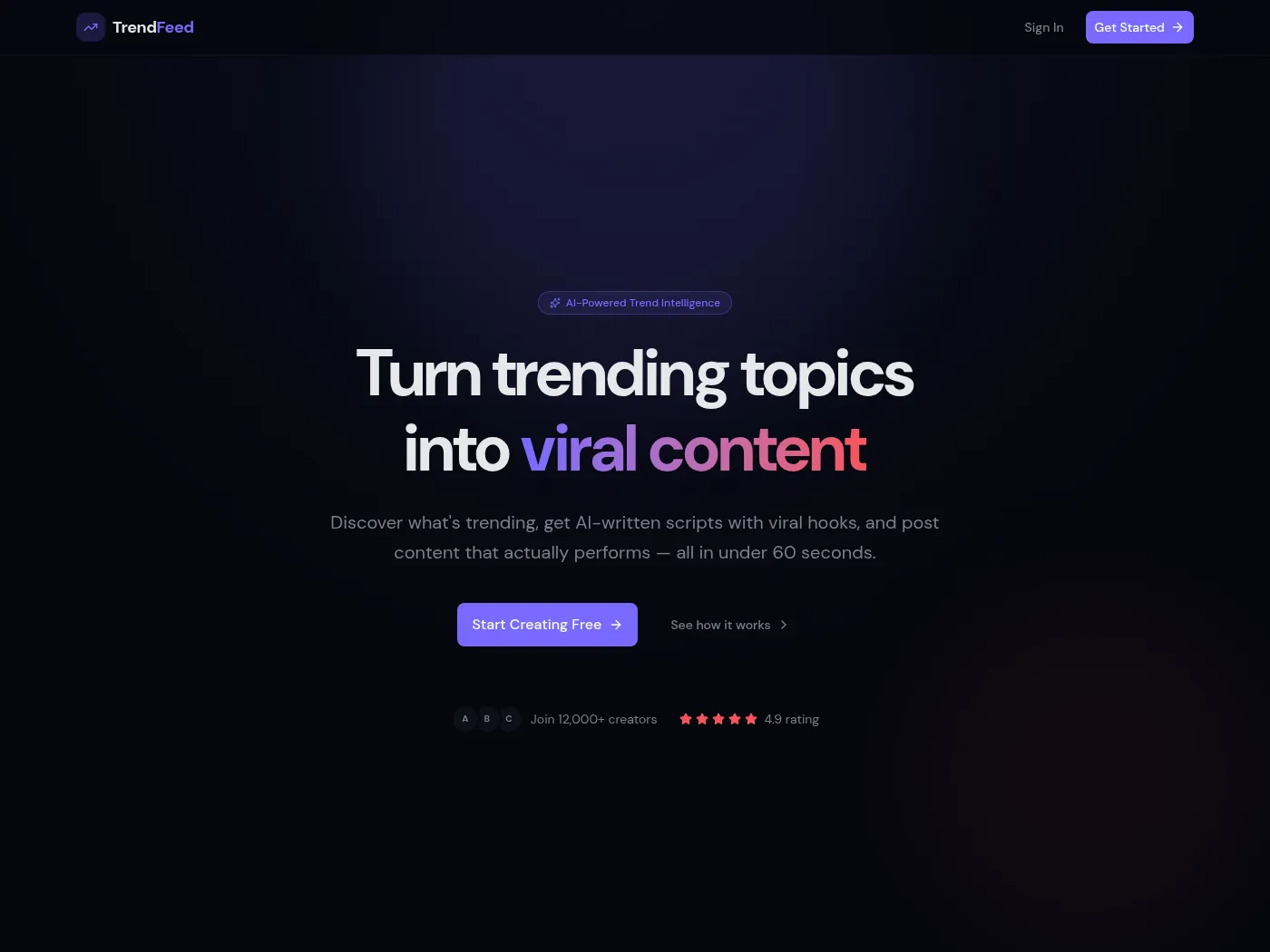 TrendFeed Redesign