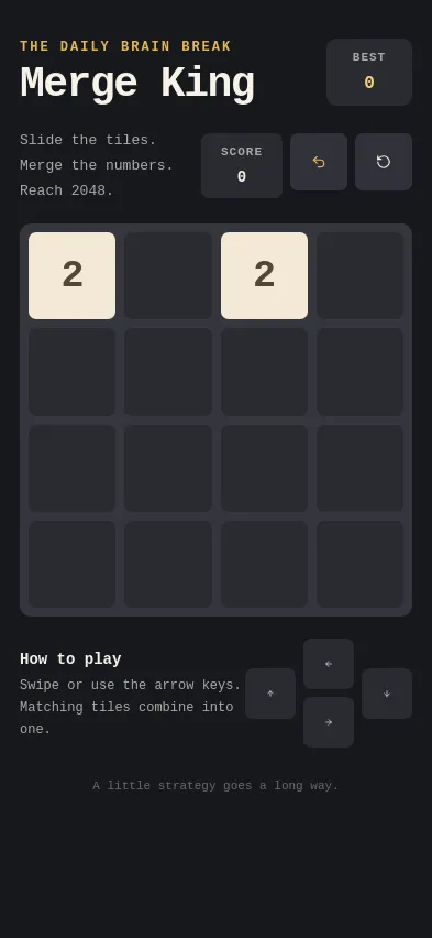 Merge King Game