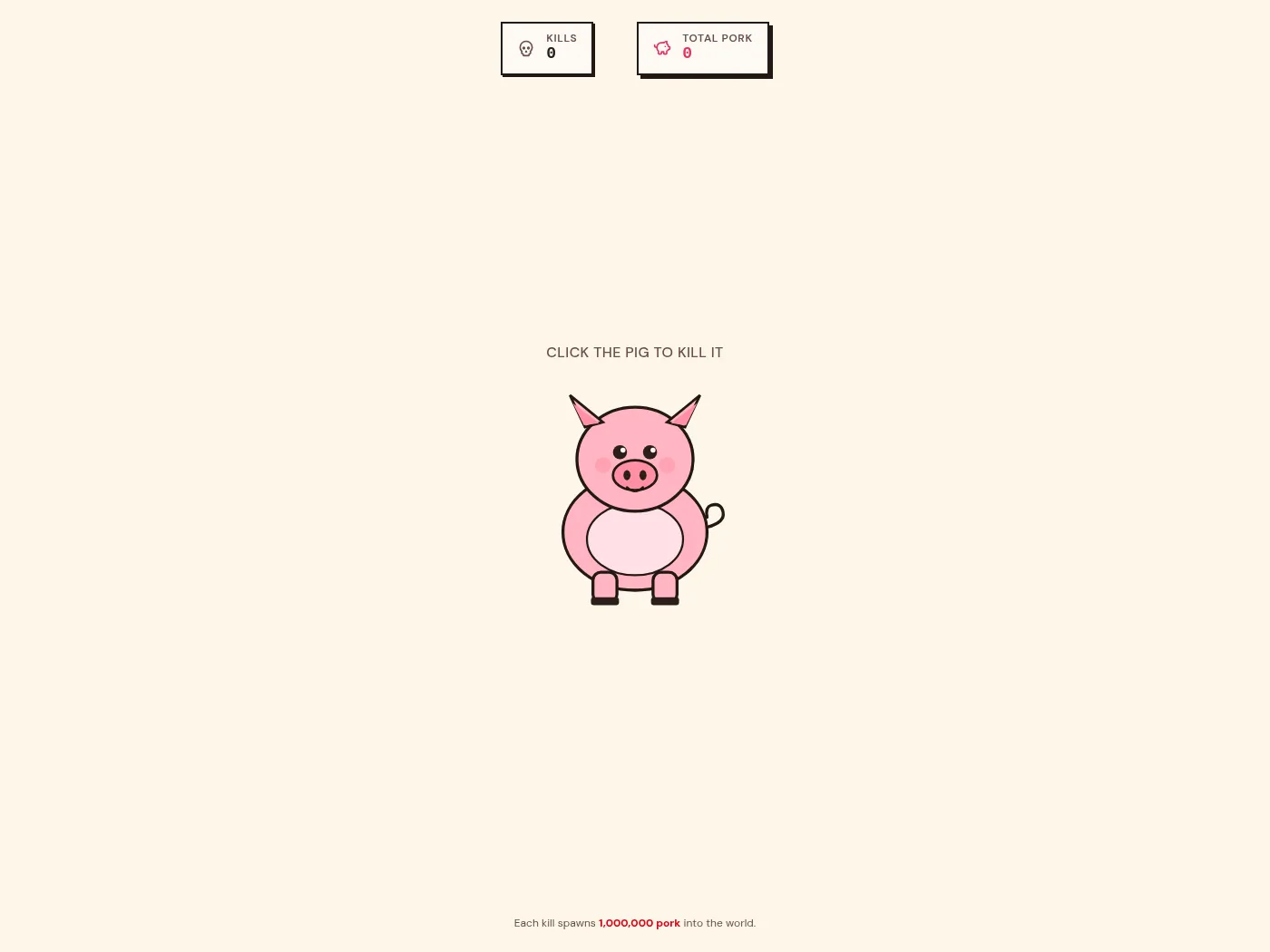 Million Pork Pig