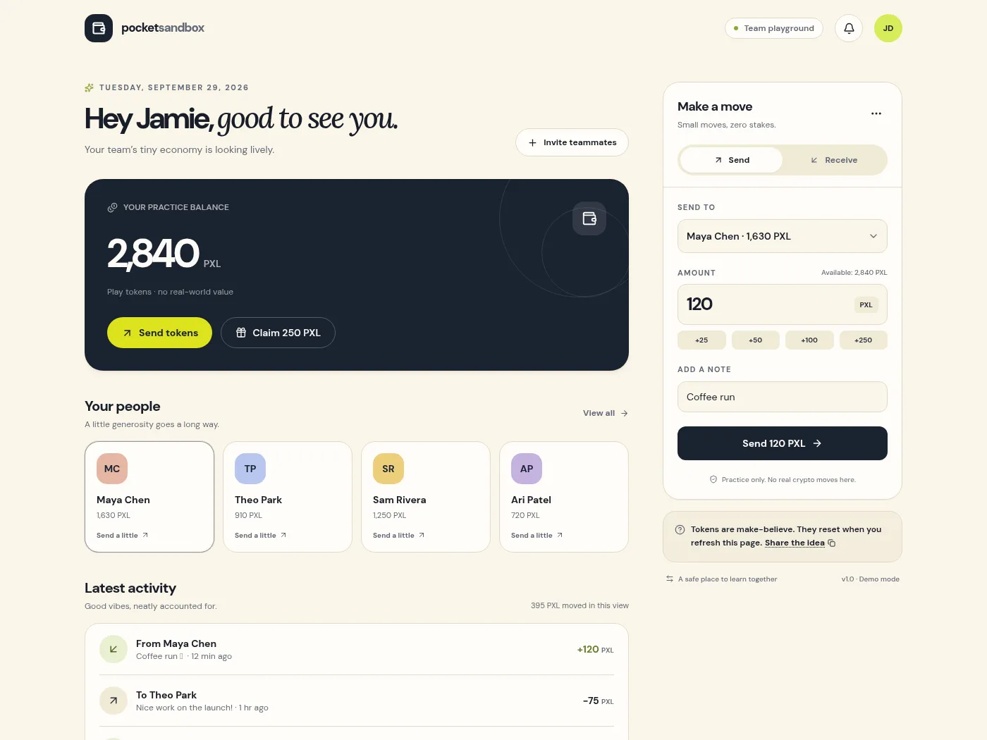 Crypto Wallet Playground