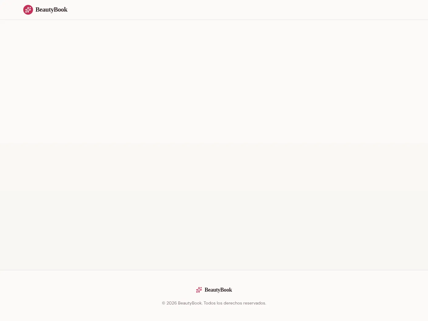 BeautyBook Web App