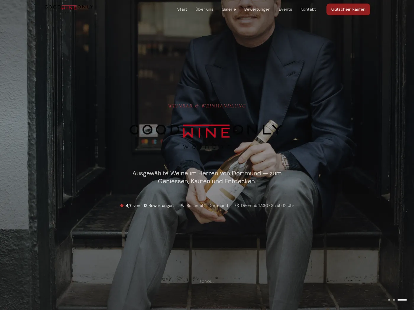 GoodWineOnly Web & Gutscheinshop