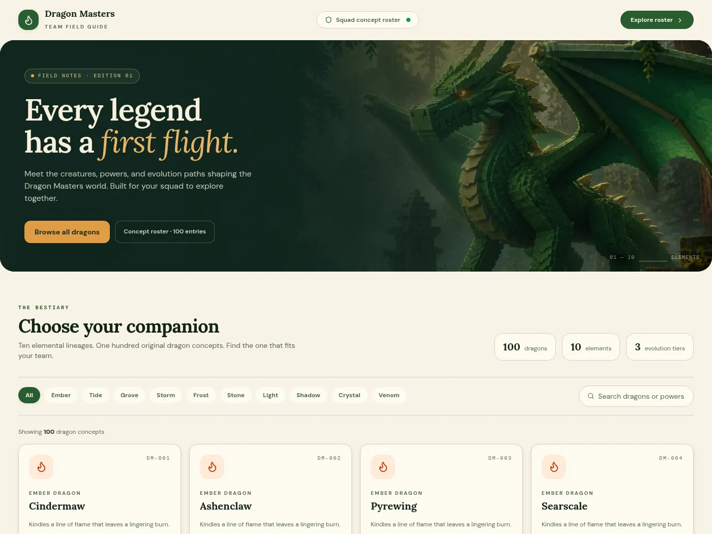 Dragon Masters Addon