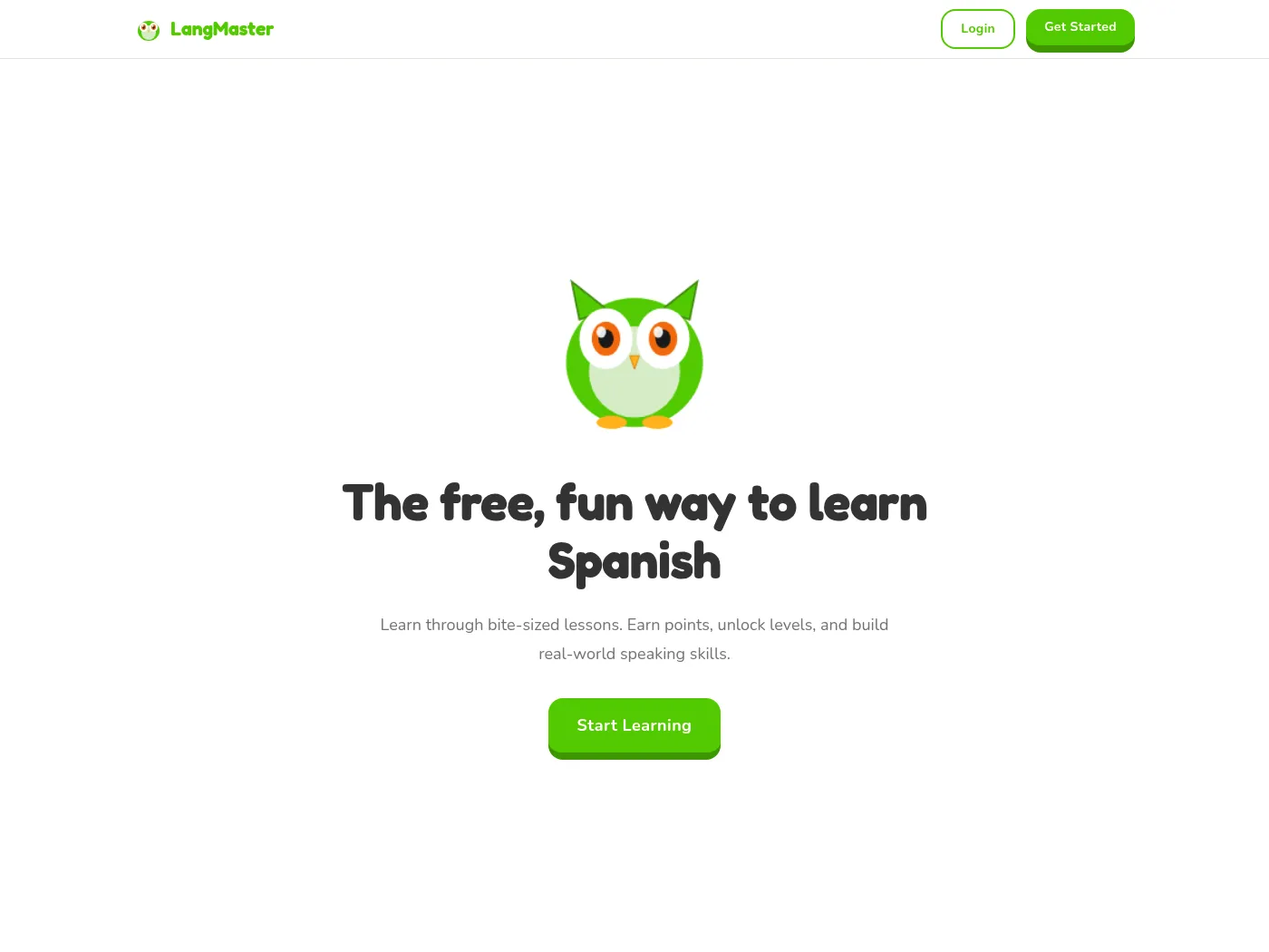 LangMaster Web App