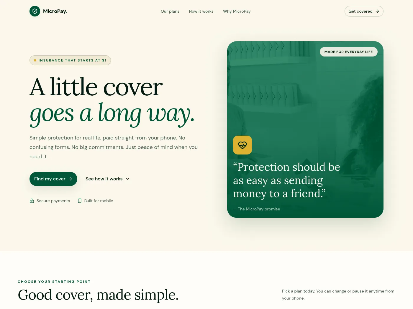 MicroPay Insurance