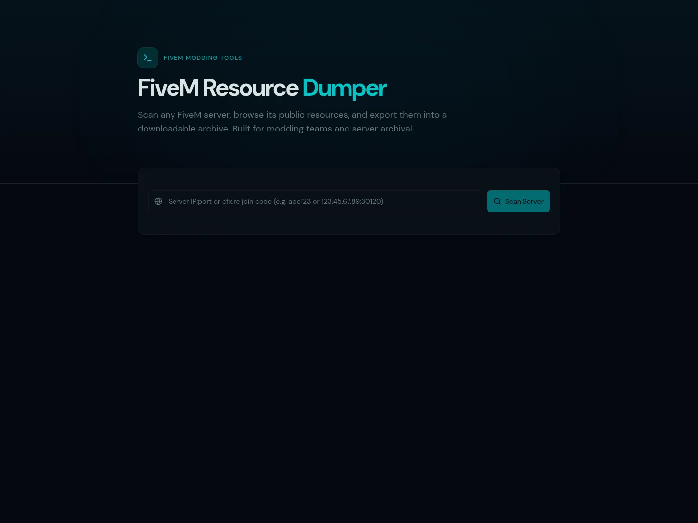 FiveM Resource Dumper