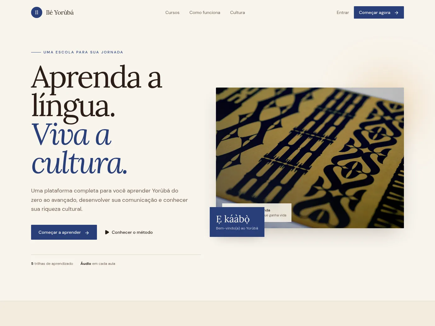 Ilé Yorùbá Escola Online