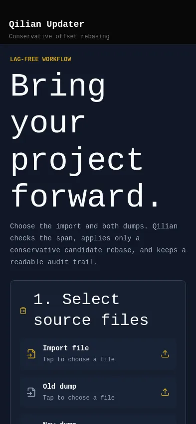 Qilian Mobile Updater