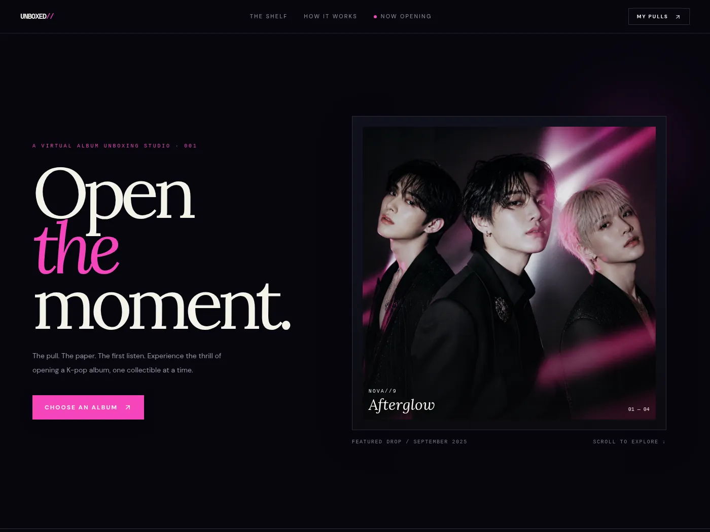 Kpop Album Unboxer