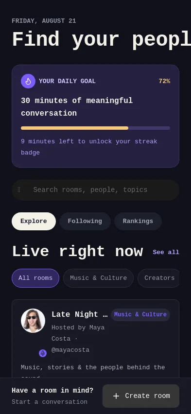 VoiceLive Network