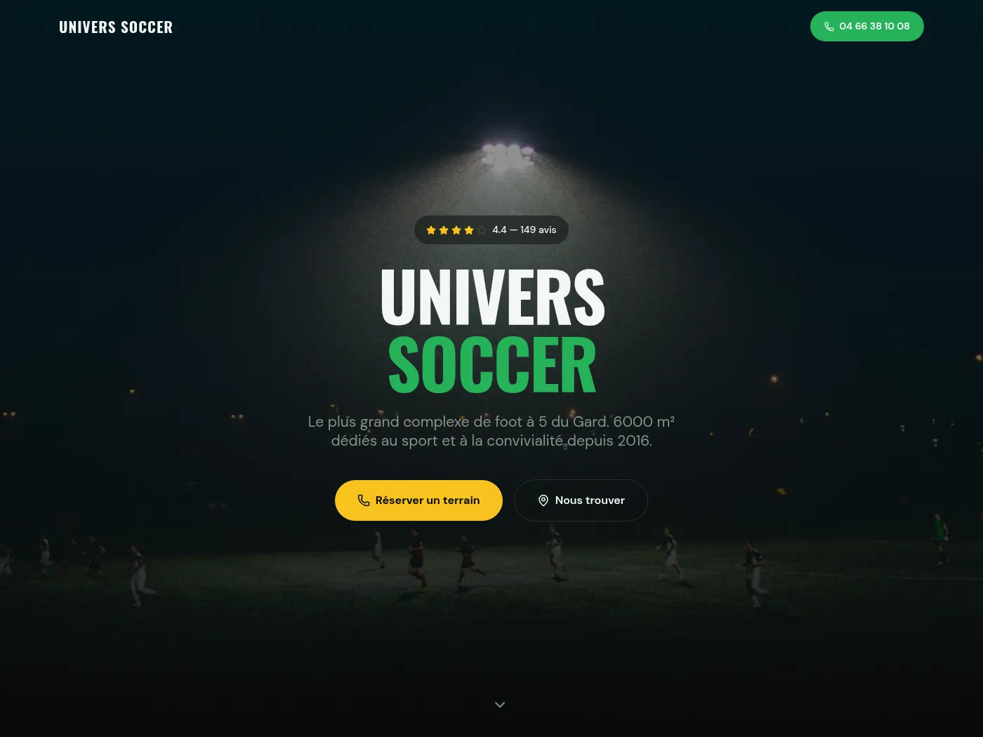 Univers Soccer Futsal Site