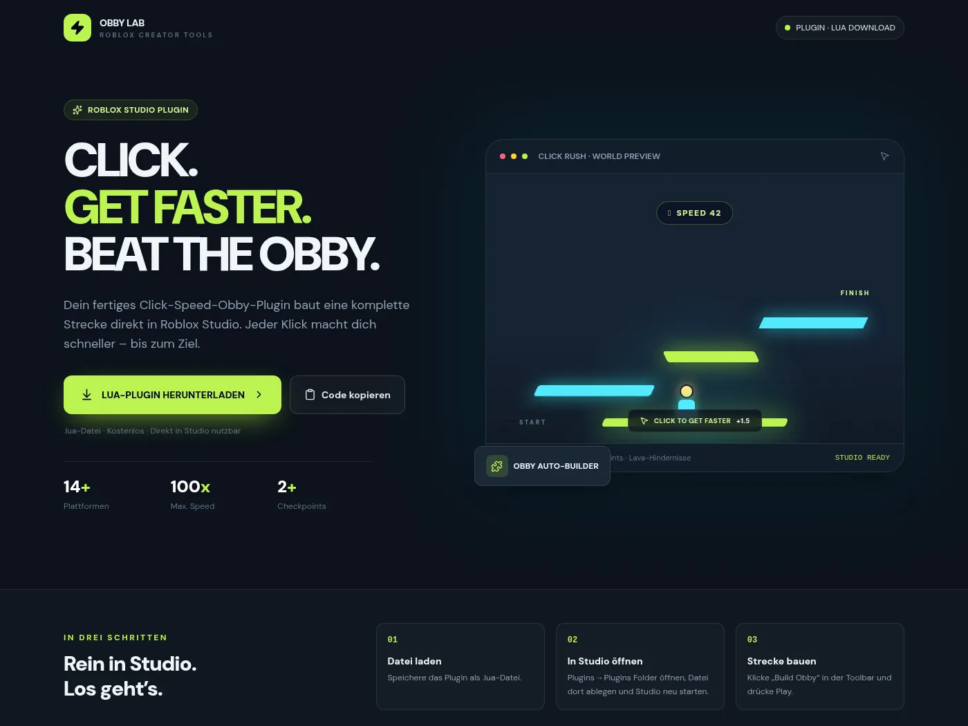 Click Speed Obby