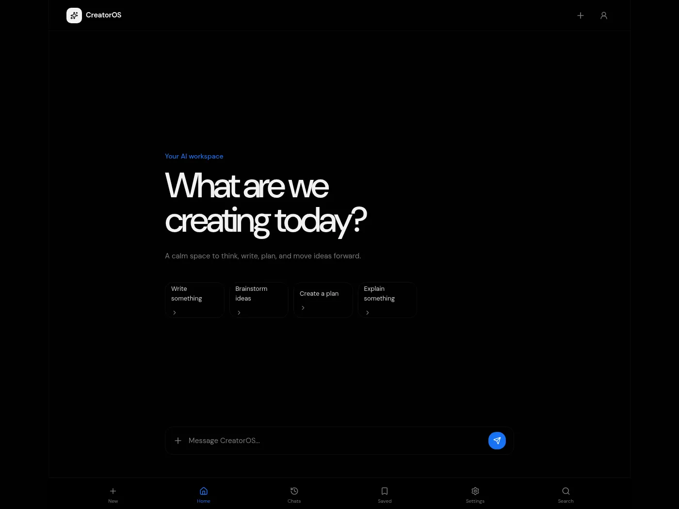 CreatorOS AI Assistant