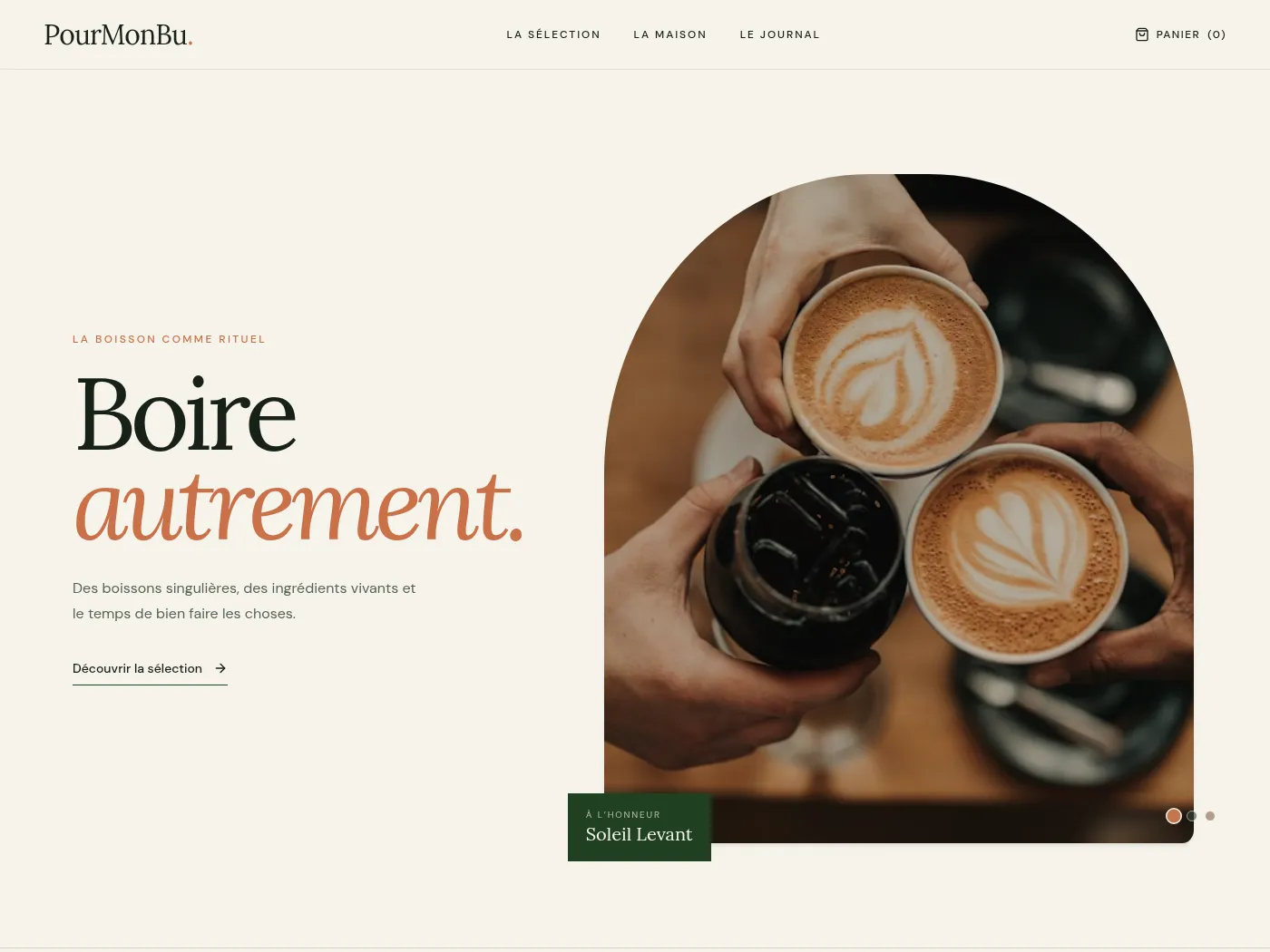 PourMonBu E-Commerce Site