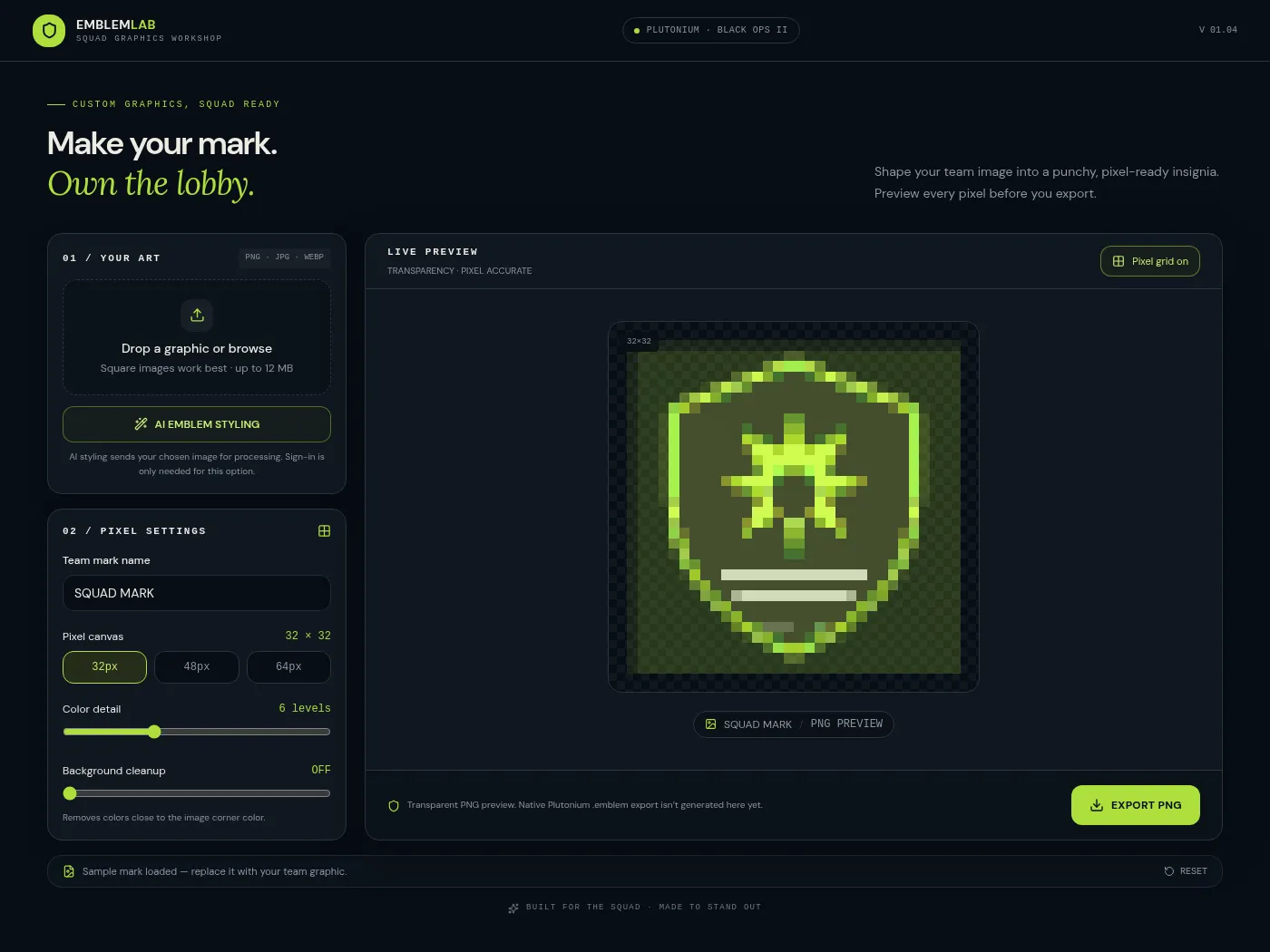 Emblem AI Converter