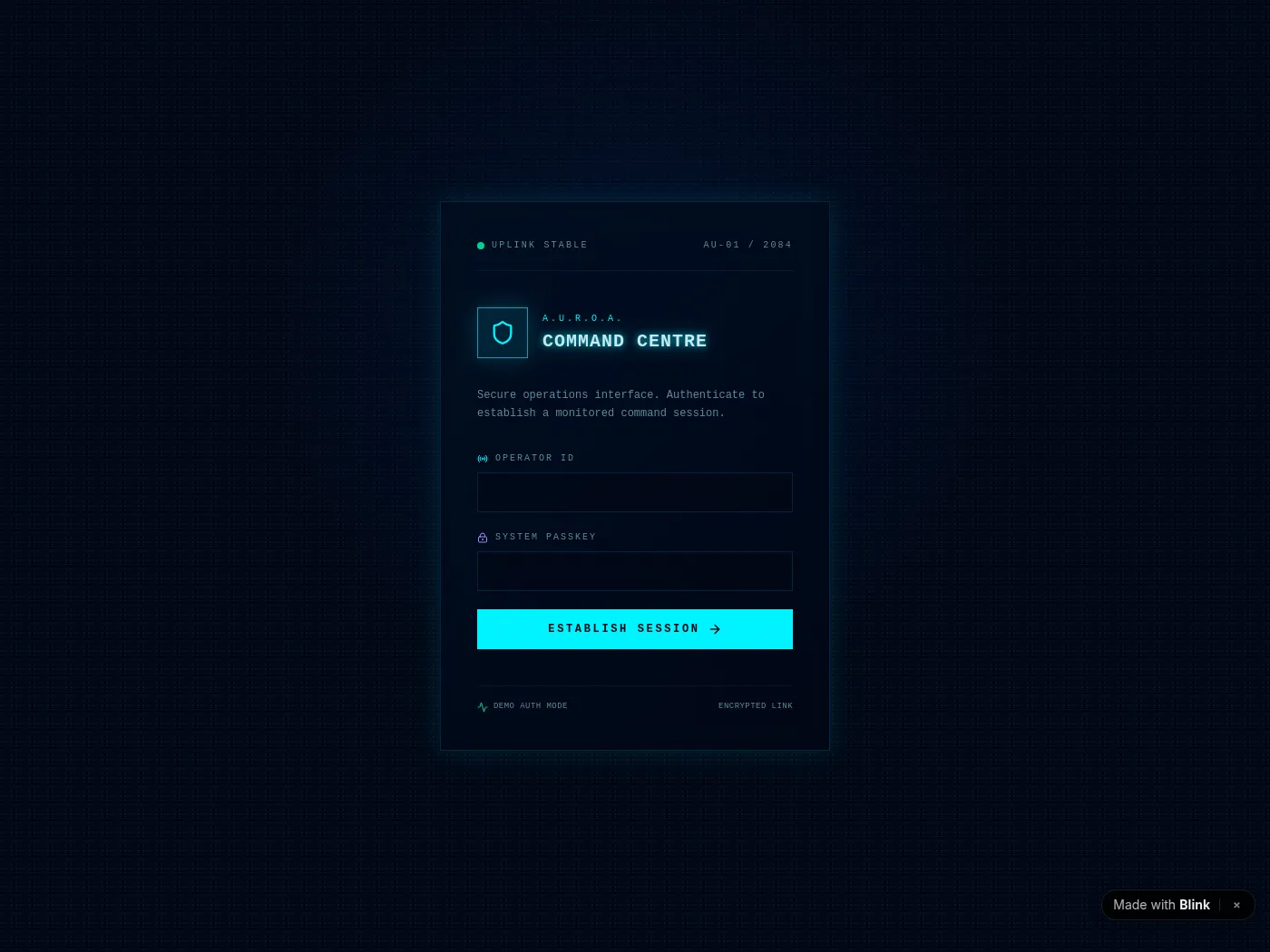 A.U.R.O.A. Cyberpunk Command