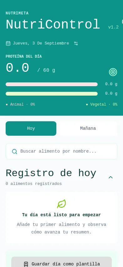 NutriMeta Renal Tracker
