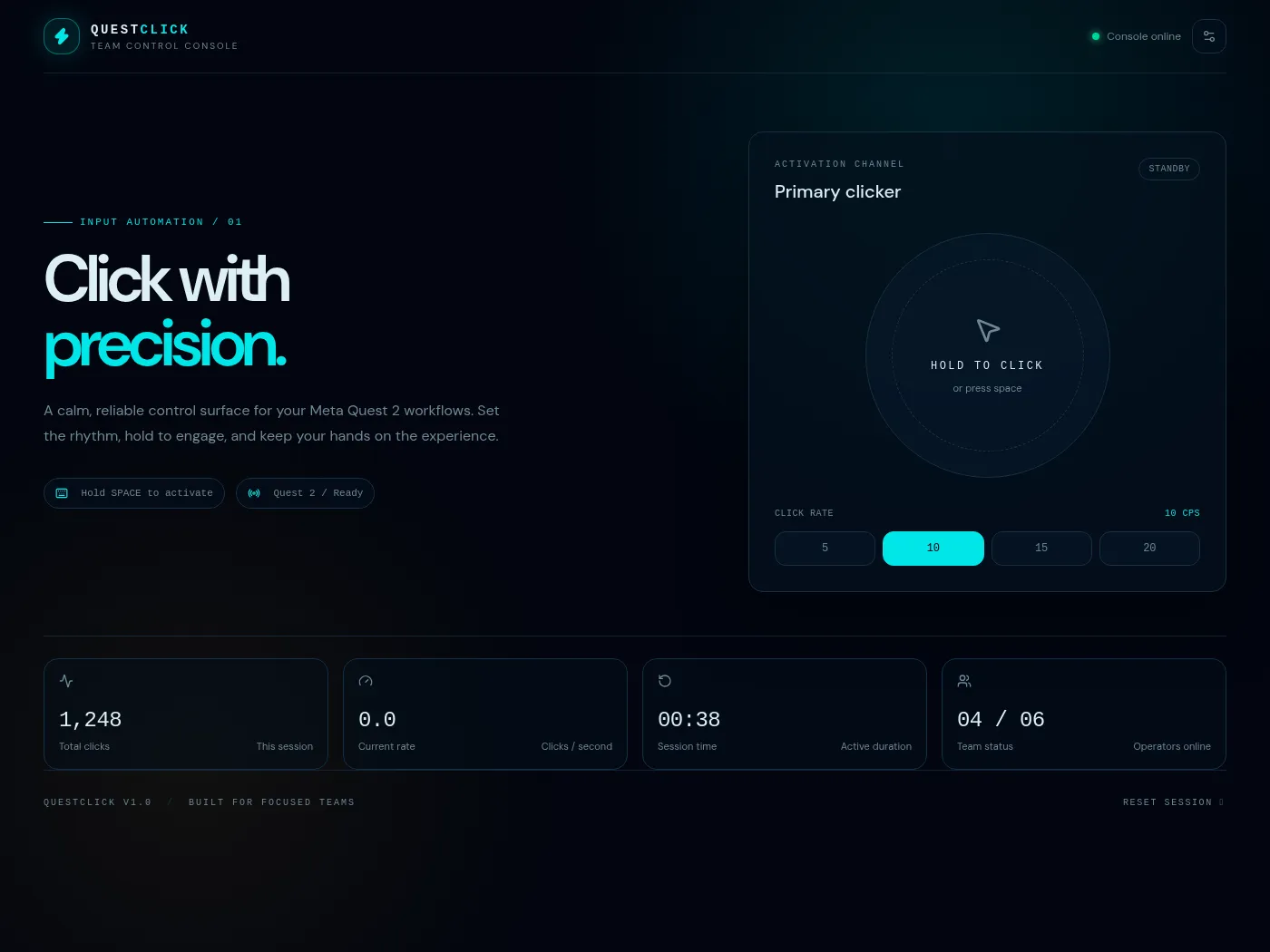 QuestClick AI Auto Clicker