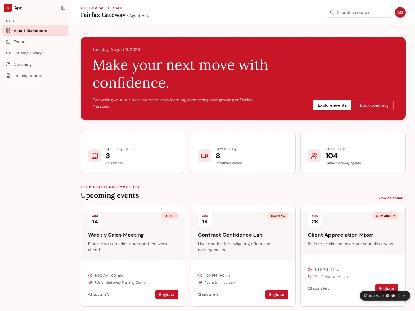 KW Agent Hub