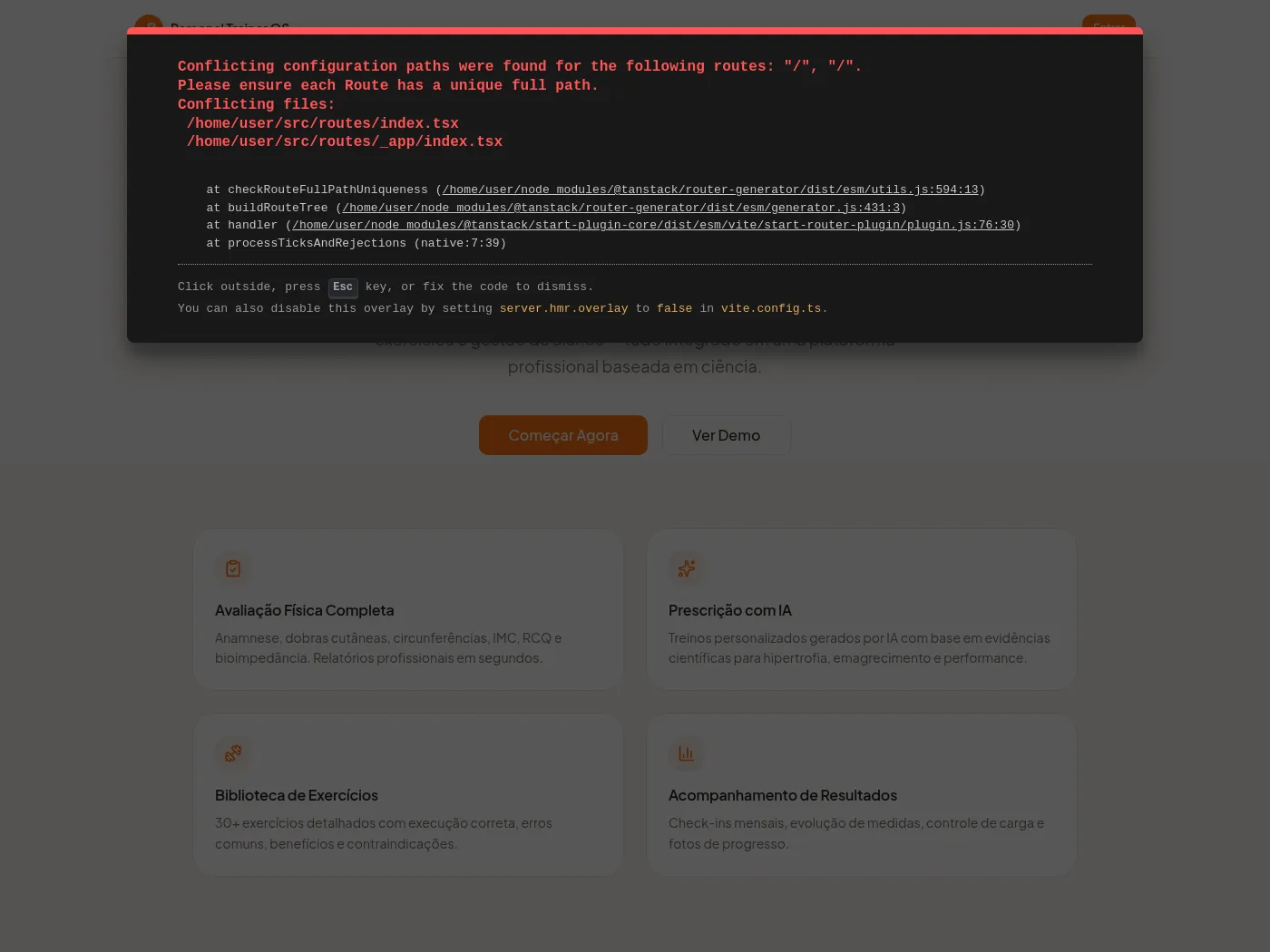 Personal Trainer OS