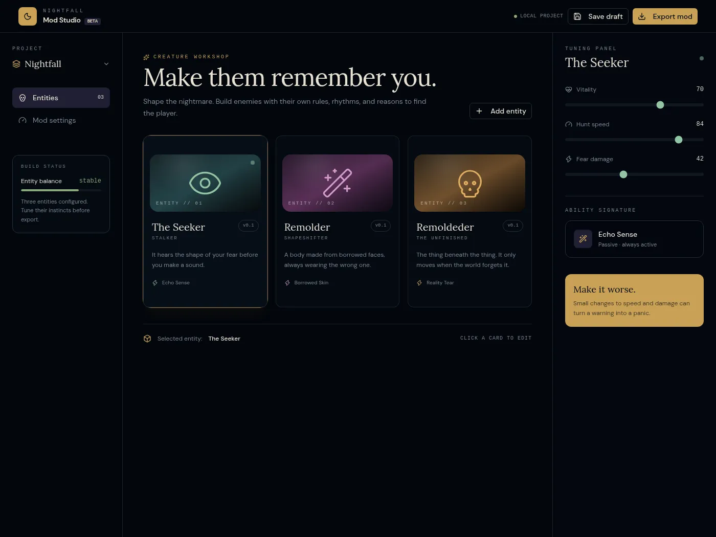 Game Mod Toolkit